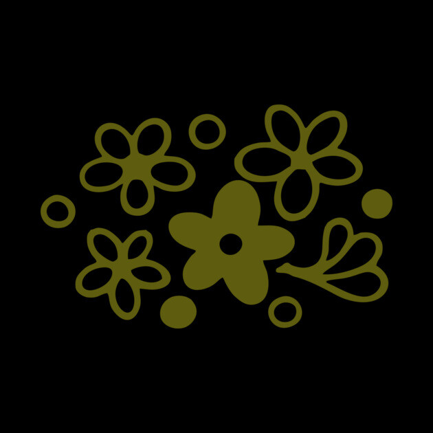 green flower pattern pyrex