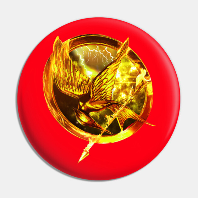 catching fire mockingjay pin