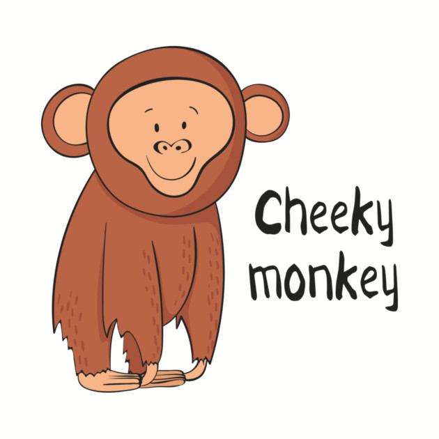 cheeky monkey cartoon