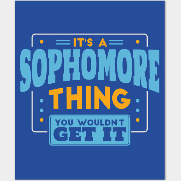 sophomore year