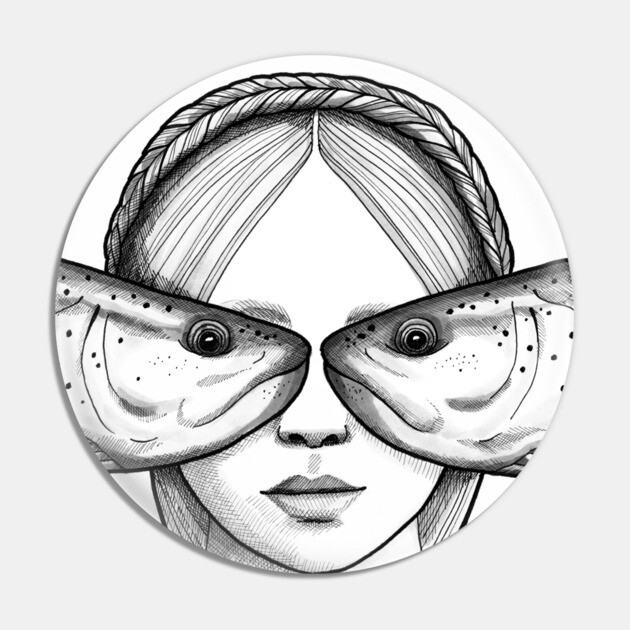 fish eyeball drawing