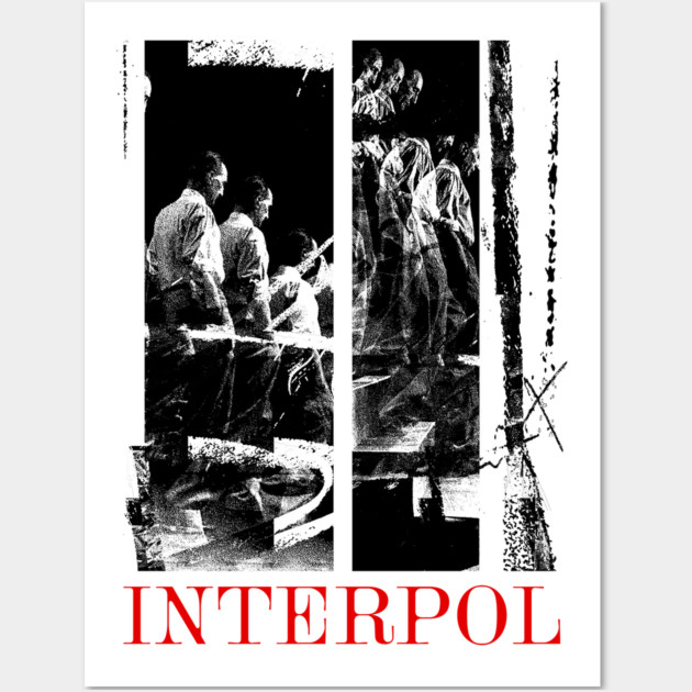Interpol -- Original Retro Fan Art Design - Interpol - Posters and Art ...