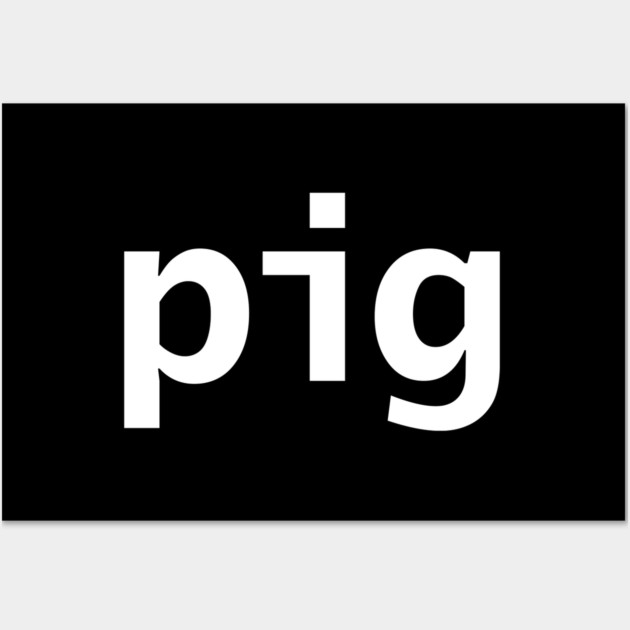 pig words