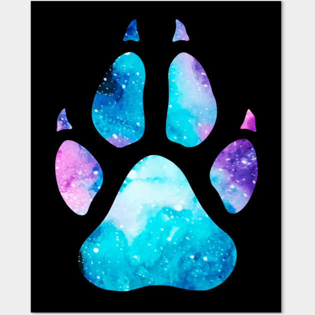 wolf paw print
