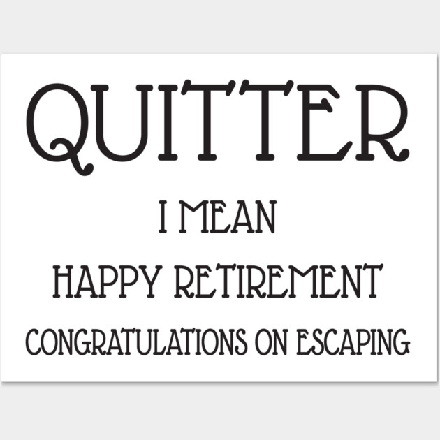 quitter