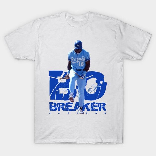 Bo Breaker Jackson - Bo Breaker Jackson Kansas City Royals - T-Shirt ...