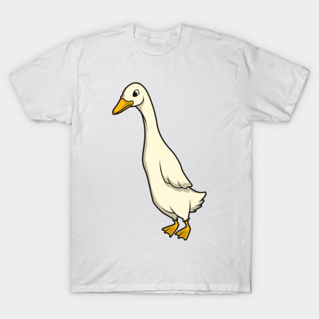cartoon runner duck