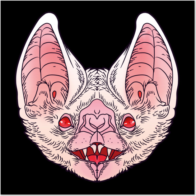 vampire bat face