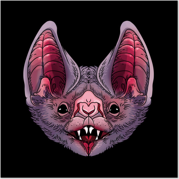 vampire bat face cute