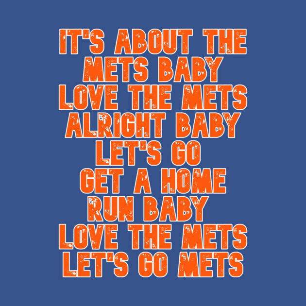 It's About The Mets Baby - Mets - T-Shirt | TeePublic