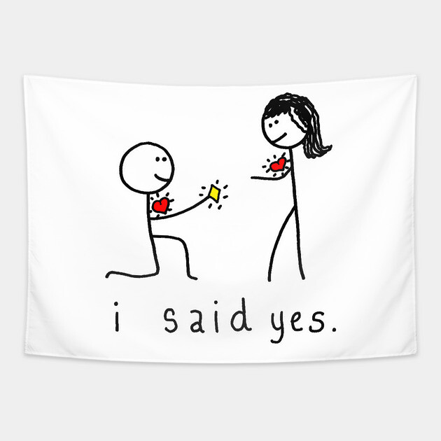 proposal stick figures