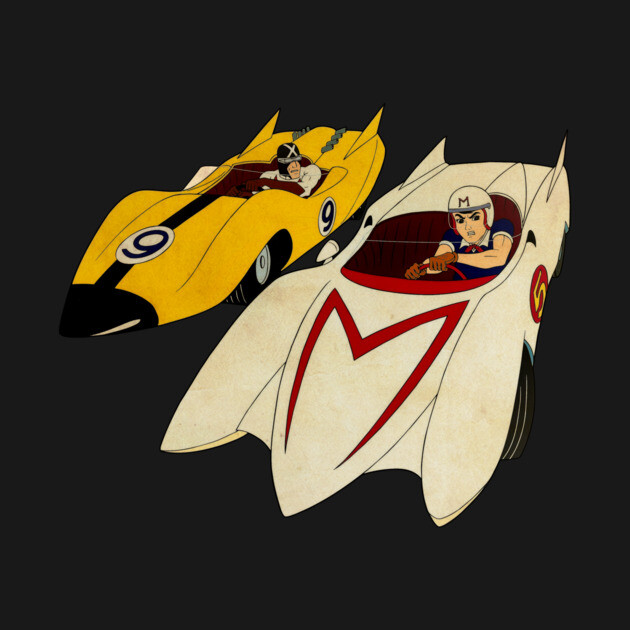 VINTAGE SPEED RACER FIGHT - Speed Racer - T-Shirt | TeePublic