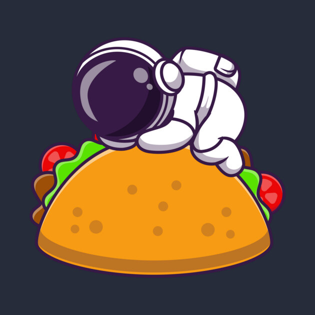 astronaut taco