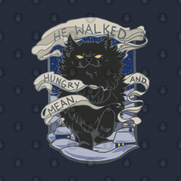 Yule Cat - Christmas - T-Shirt | TeePublic