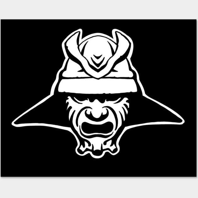 Japanese traditional armored mask: Men-Yoroi. Light ink - Japanese Mask ...