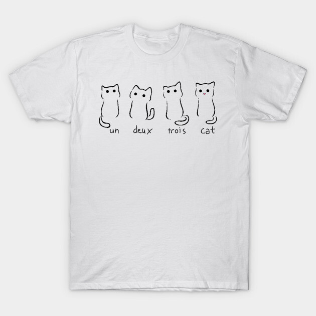 graphic cat tee