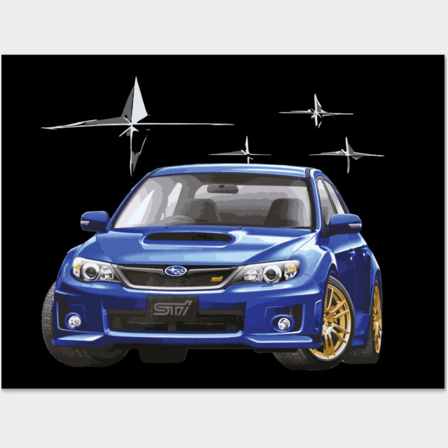 JDM World Rally blue WRC GV sedan STI Impreza wrx - Subaru Wrx Sti ...
