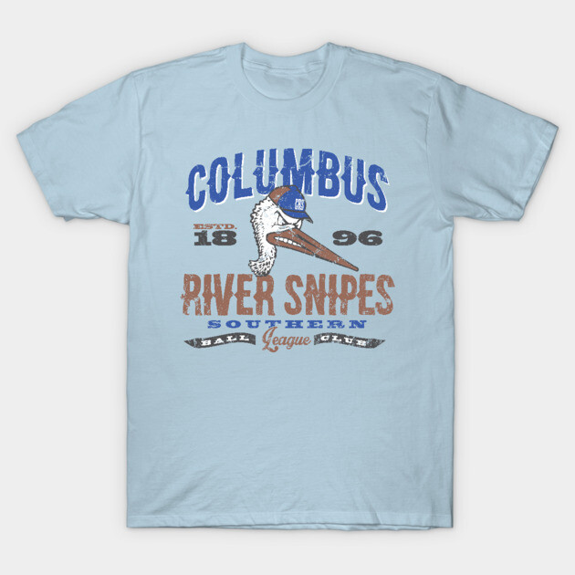 Columbus River Snipes Baseball - Minor League Baseball - T-Shirt ...