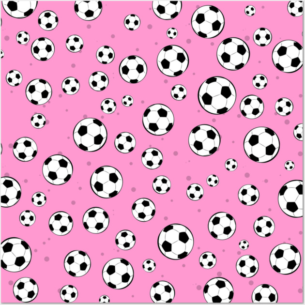 soccer ball print pattern