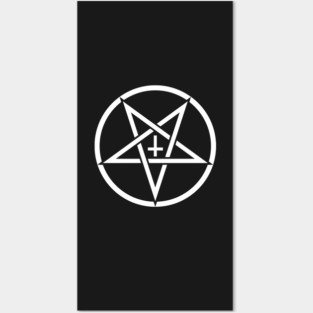 upside down cross poster