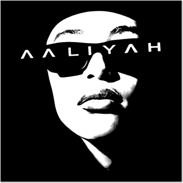 aaliyah wall poster