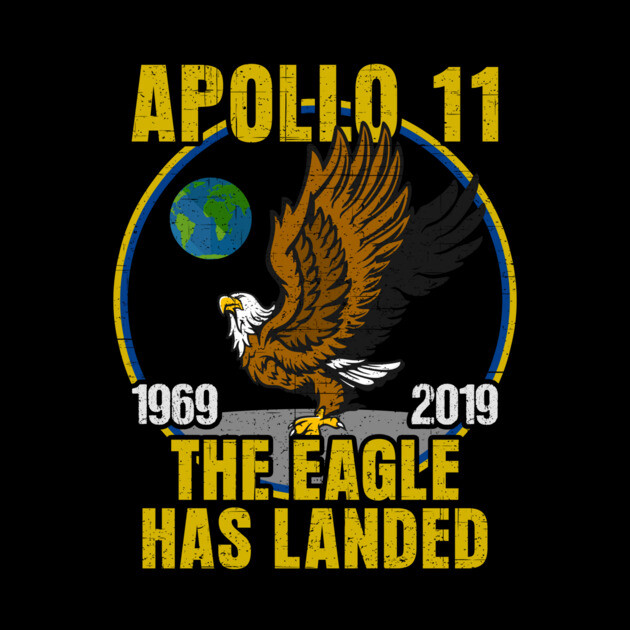 apollo 11 eagle logo