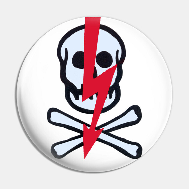 skull lightning bolt