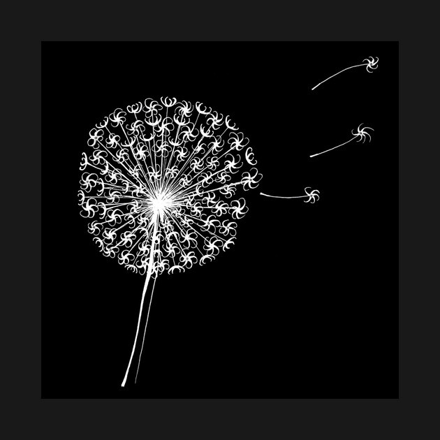 dandelion clock art