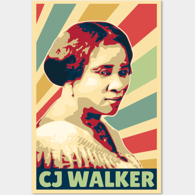 madam cj walker color picture