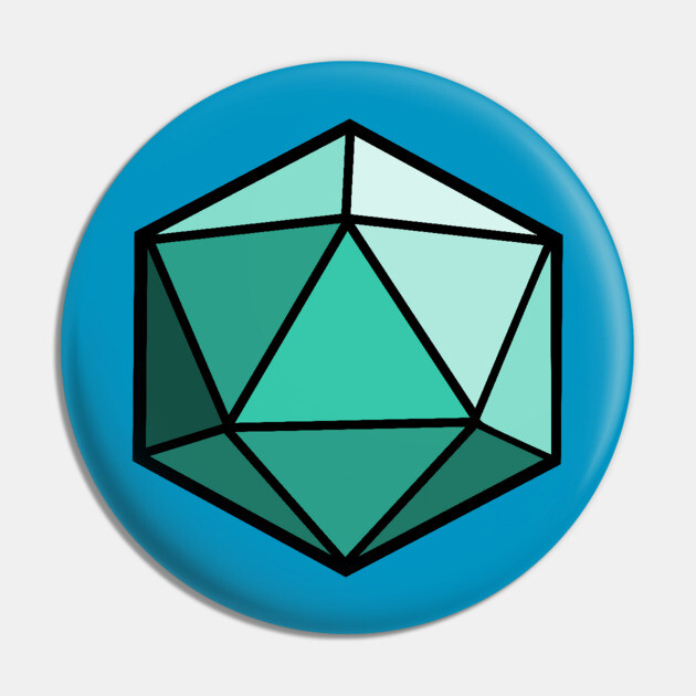 d20 dice shape