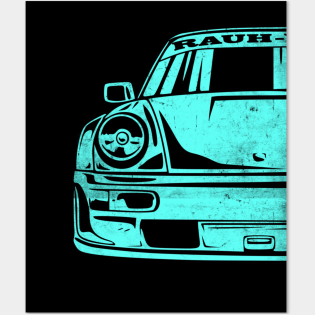 Classic 911 964 RWB JDM Race Car - Porsche - Posters and Art Prints ...