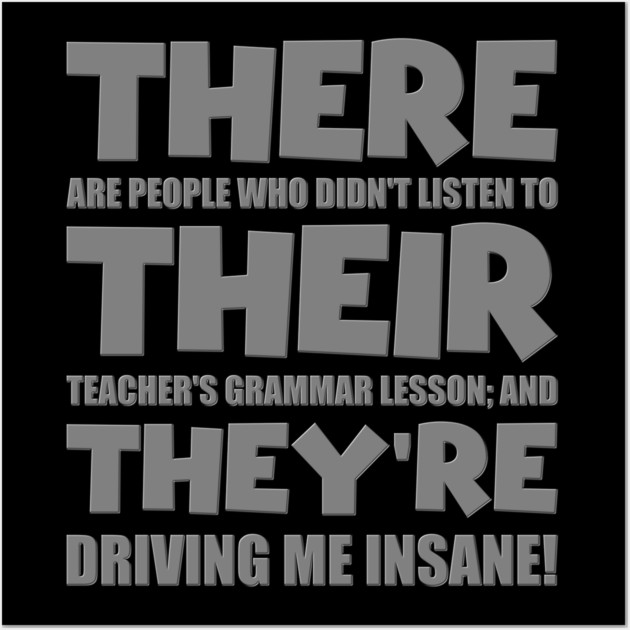 funny grammar posters
