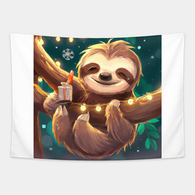 cute sloth drawing