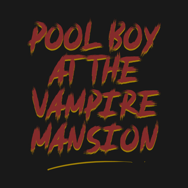 vampire mansion pool boy