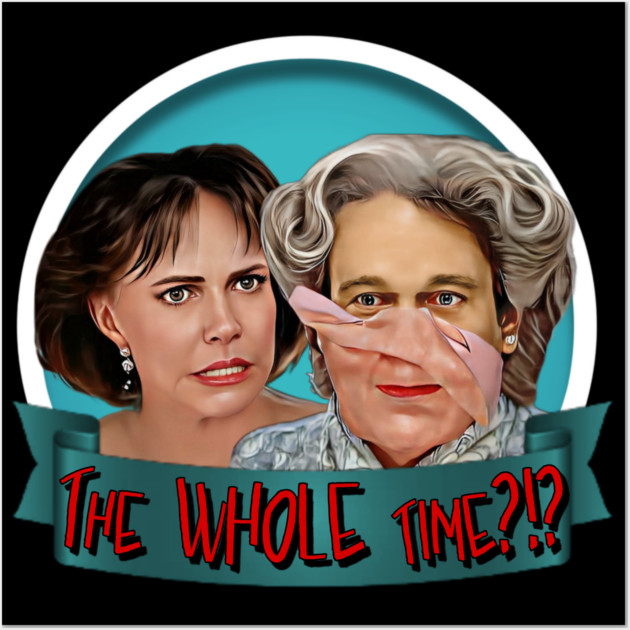 mrs doubtfire signed poster