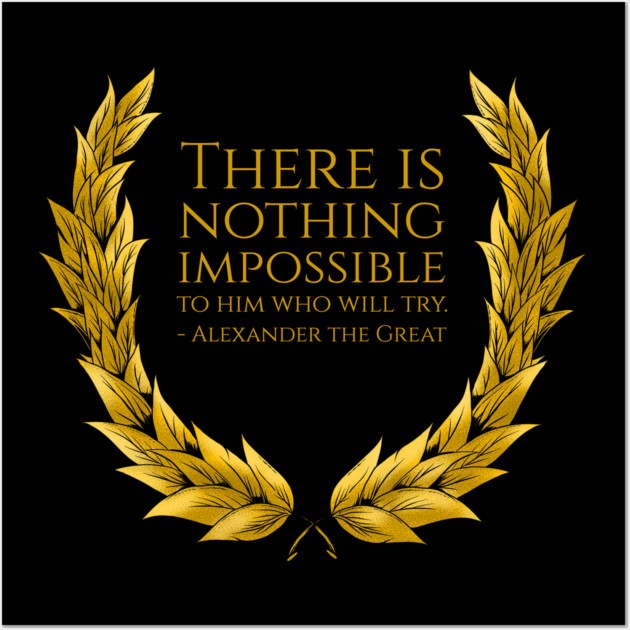 there's nothing impossible