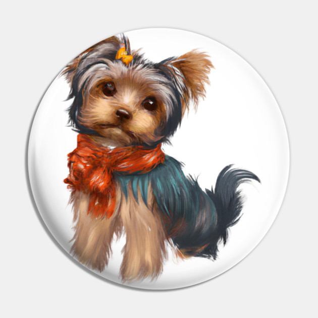 yorkshire terrier cartoon drawing