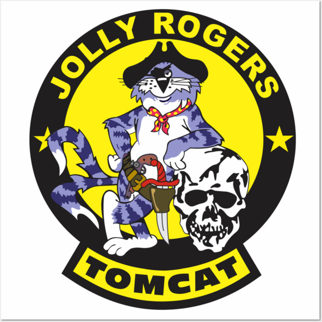 Grumman F-14 Tomcat - Jolly Rogers - yellow - Grumman F 14 Tomcat ...