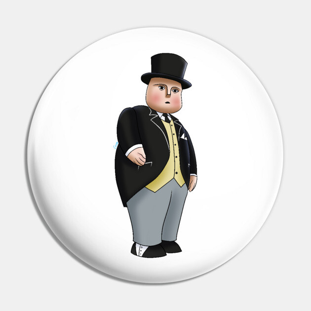 fat controller cartoon