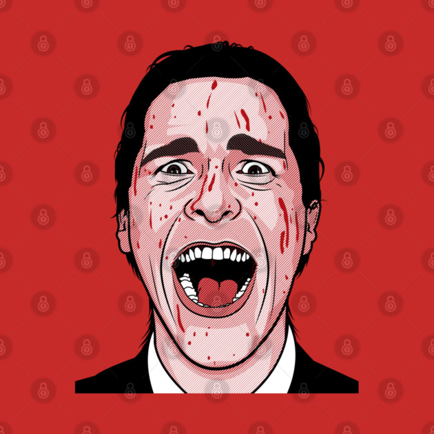 screaming patrick bateman