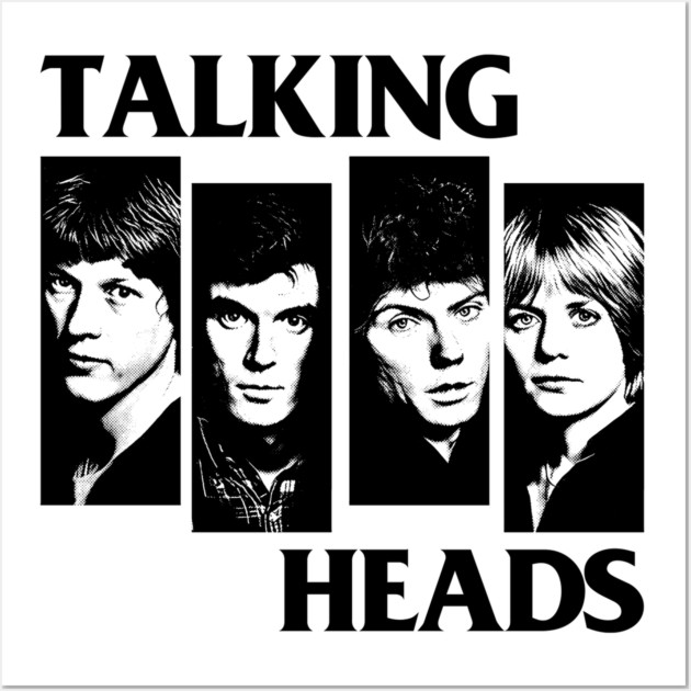 Talking Heads // Original Punksthetic Fan Art Design - Talking Heads ...