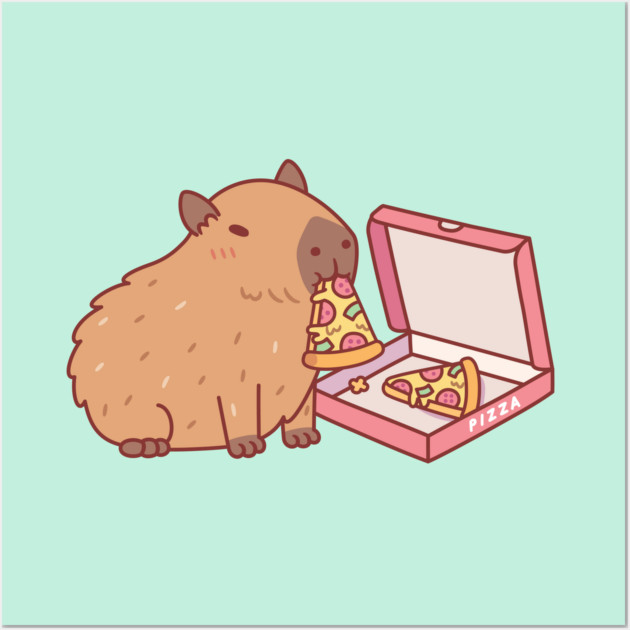 capybara eating