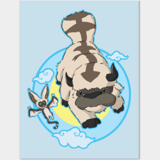 flying bison drawing