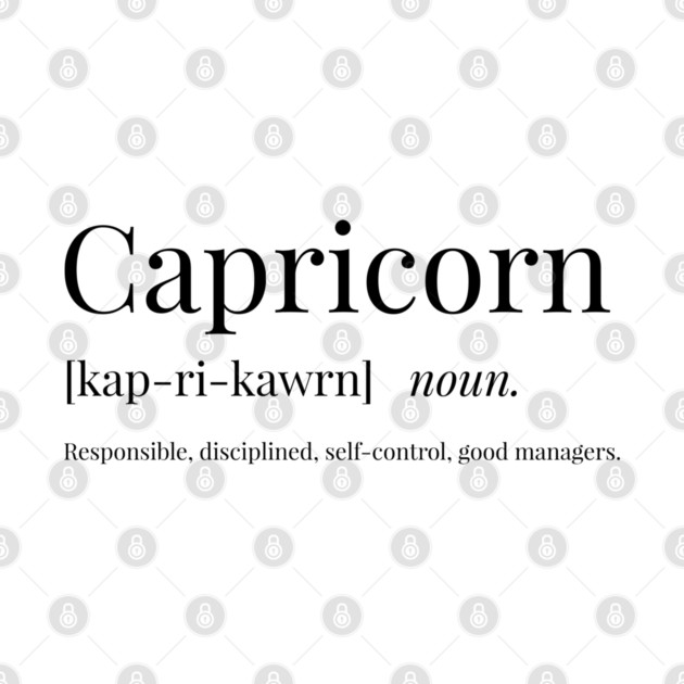 what does capricorn mean