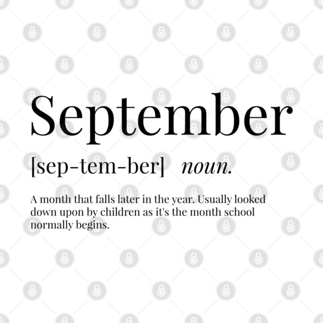 september word origin