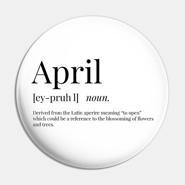 april word origin