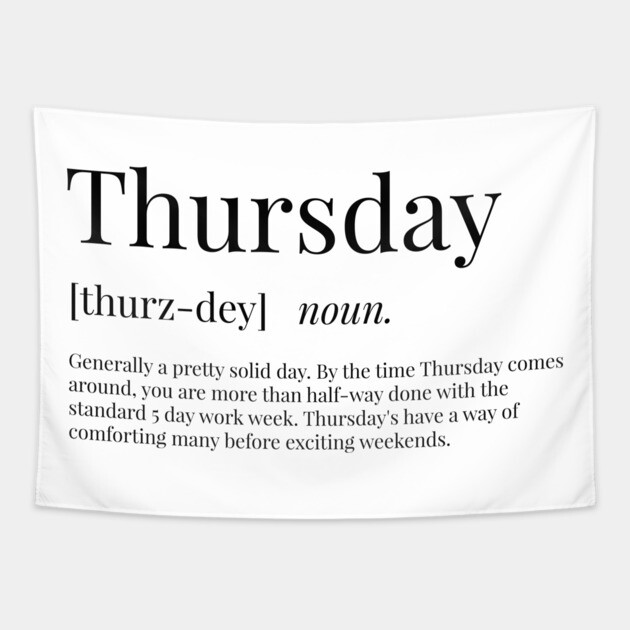 thursday common existence