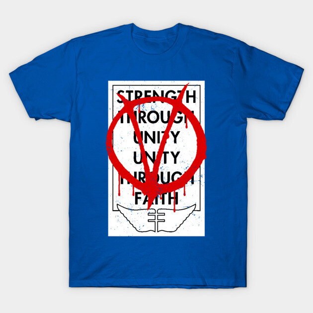 v for vendetta unity poster