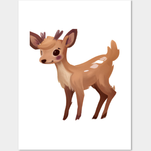 deer drawing cute