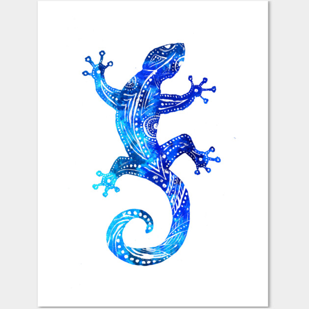 tribal lizard design